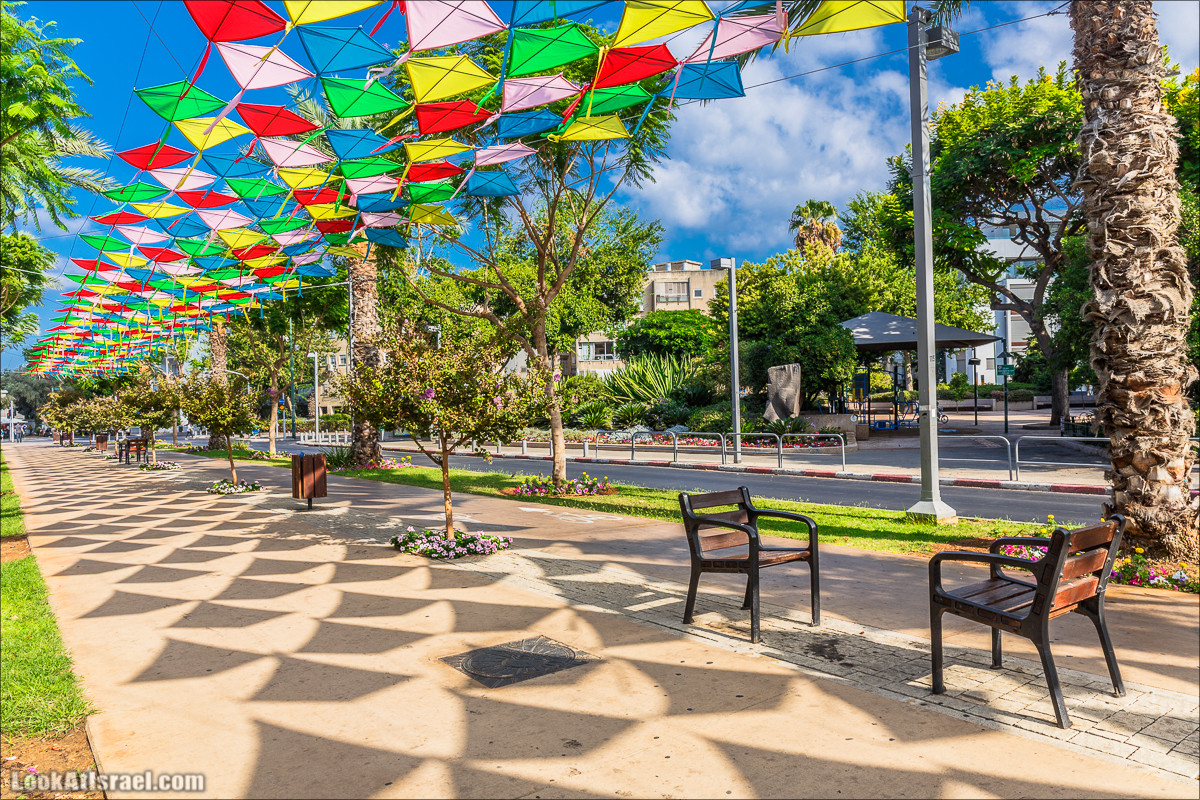 Тель-Авив накрыло воздушными змеями | LookAtIsrael.com - Фотографии ...